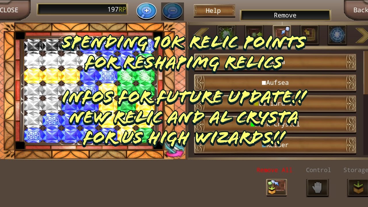Iruna Onlie - My High Wizard Relic Update | Future Updates New Relic ...