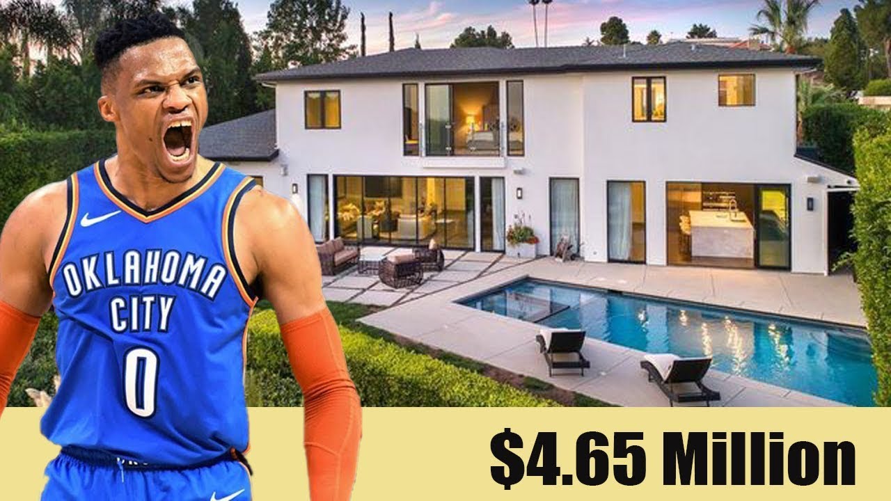 Russell Westbrook House Tour 2020 | Incredible House (Inside & Exterior ...