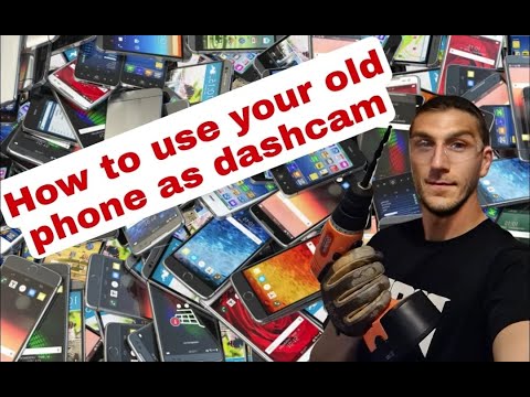 How to use your old phone as dashcam - YouTube