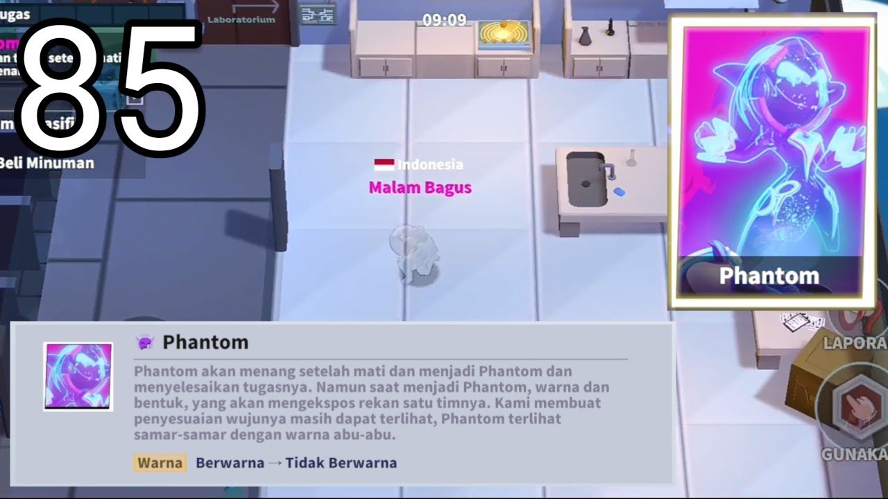 PHANTOM TIDAK BERWARNA!!! - Super Sus | Role : Phantom (Indonesian ...