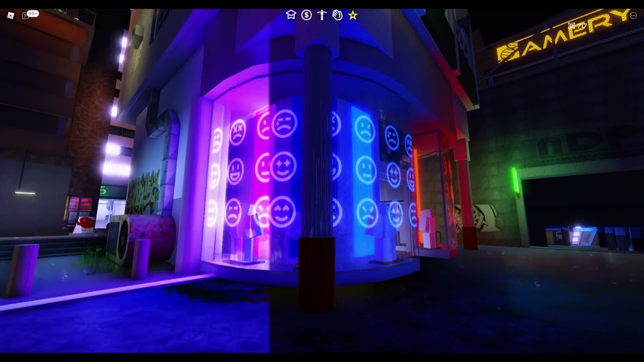 Neon District RTGI reshade rtx roblox - YouTube