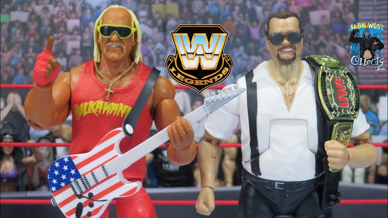 WWE Mattel Legends 23 Hulk Hogan & Big Bubba Rogers Figure Review ...