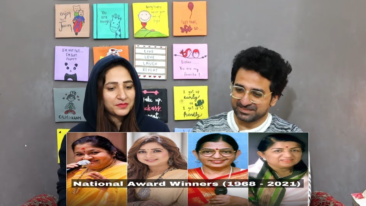 Pak Reacts to National Award Winners || Female Playback Singers (1968 ...
