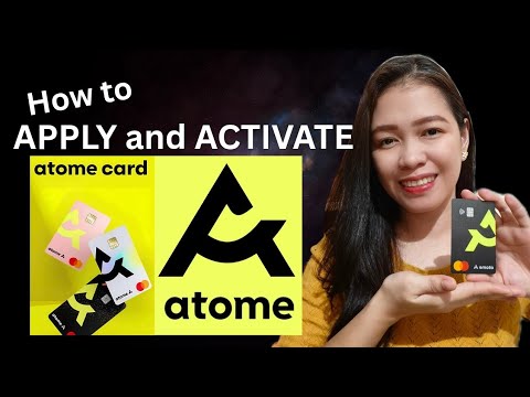 ATOME CARD Application and Activation - YouTube