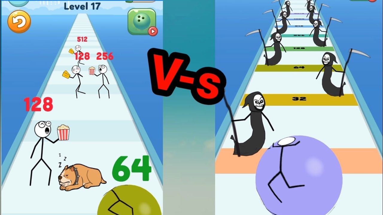 Stickman Roll Android (Ios) Part 1 All Levels New Updated Games Pely ...