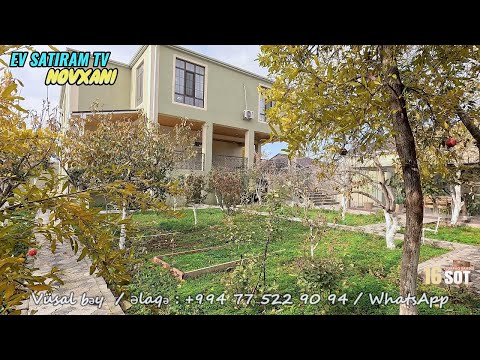 ✈️Rusiyadan gəlib bağ aldım, müasir ev tikdim –indi Xeyir işlə əlaqəli satıram! 🌟Endirim olunacaq