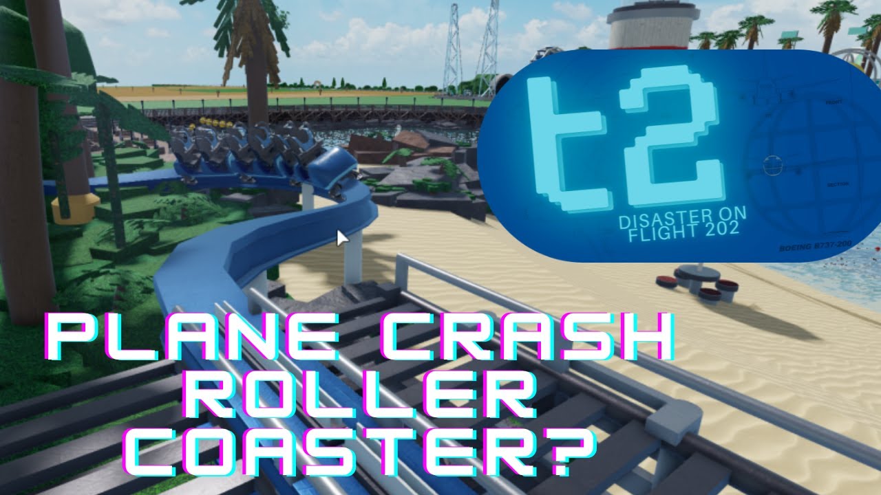 "T2" a Single Rail Coaster in Roblox Theme Park Tycoon 2 - YouTube