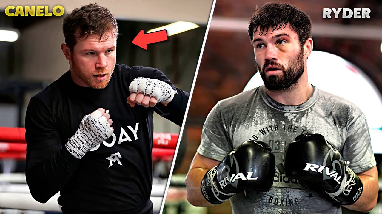 Canelo Alvarez vs John Ryder. SIDE BY SIDE TRAINING | BOXING FIGHT HD - YouTube