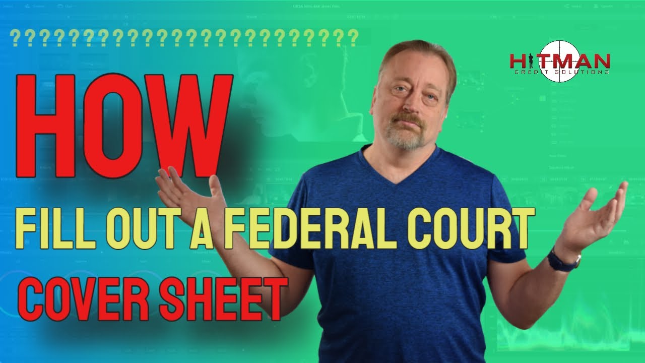 How To Fill Out The Cover Sheet For A Federal Lawsuit Easy Way YouTube How To Fill Out The Cover Sheet For A Federal Lawsuit Easy Way YouTube
