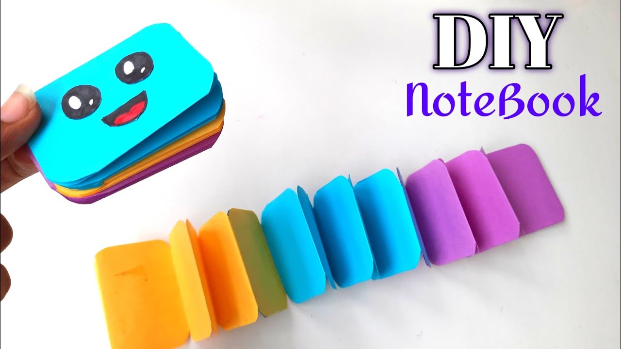 DIY MINI NOTEBOOK - DIY BACK TO SCHOOL / Origami notebook / Origami ...