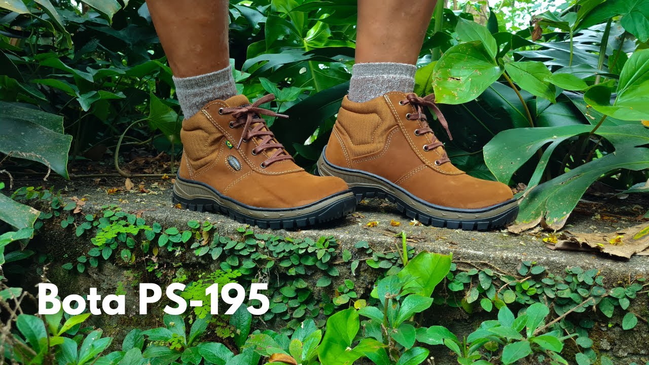 Bota Ecosafety De Trilha e Segurança Com C.A | PS-195 - YouTube