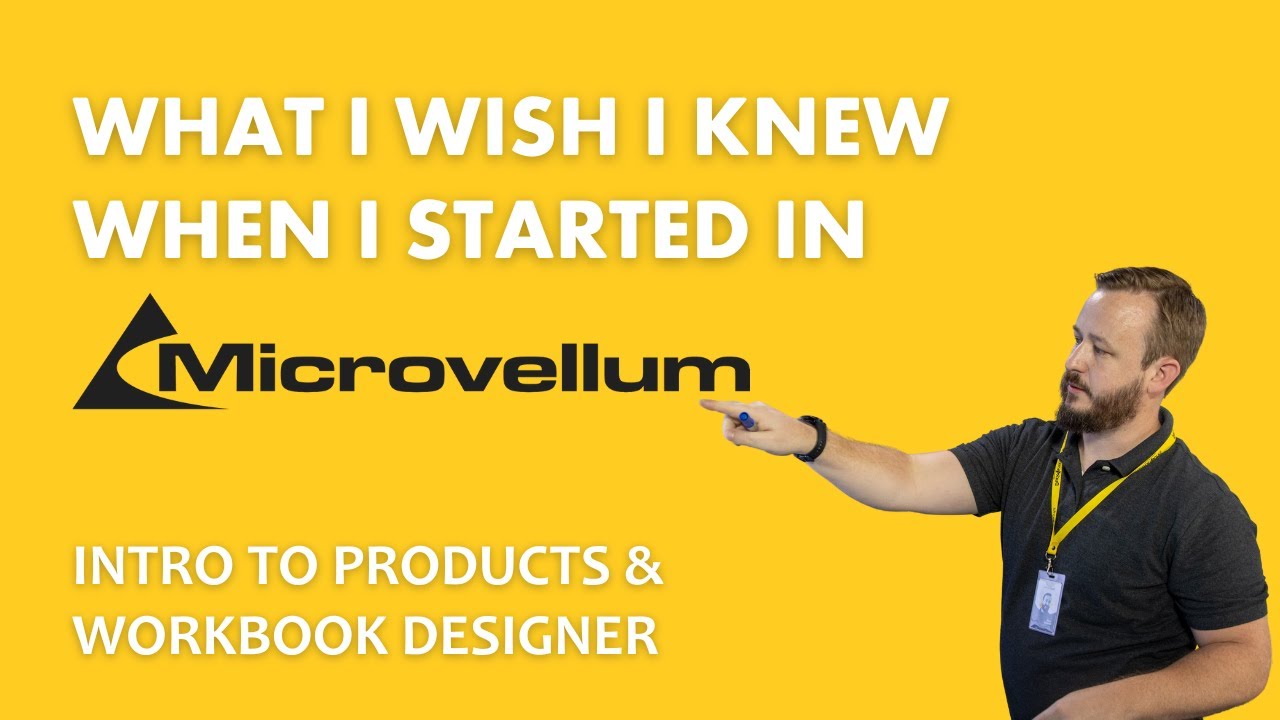 Microvellum Basics: Intro to Products & Workbook Designer - YouTube