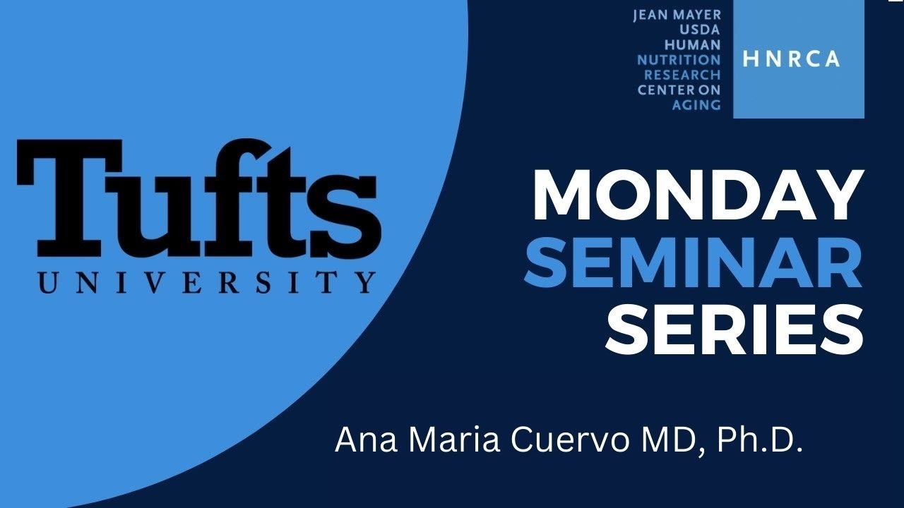 HNRCA Monday Seminar Series, November 13, 2023, Ana Maria Cuervo M.D ...
