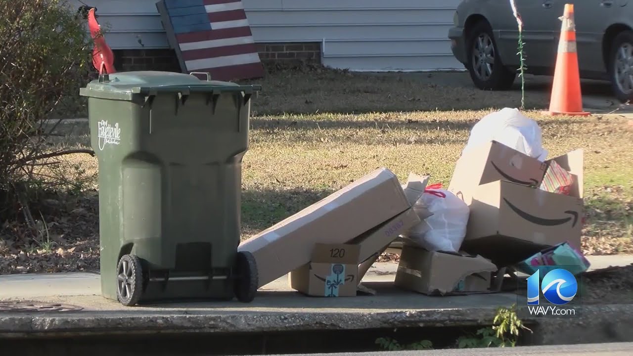 New trash collection fines start in Hampton July 1 - YouTube