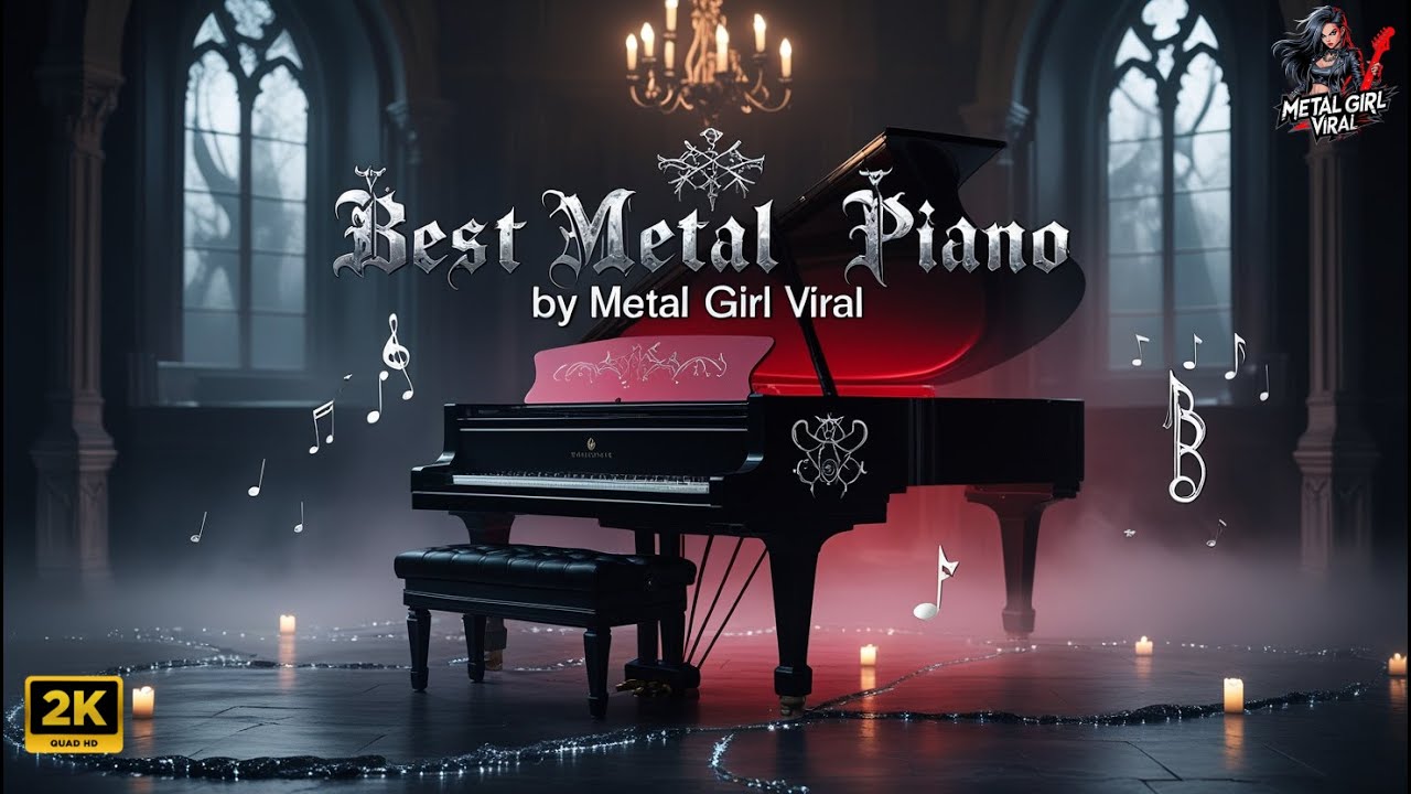 Best Heavy Metal Piano Melodies | Darkness Meets Elegance in Every Note ...