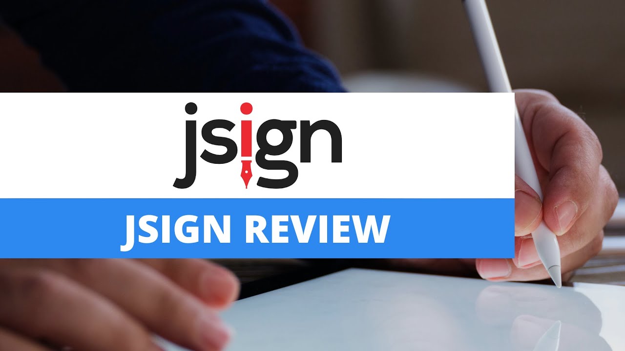 jSign Review | Best Electronic Signature Software Reviews - YouTube