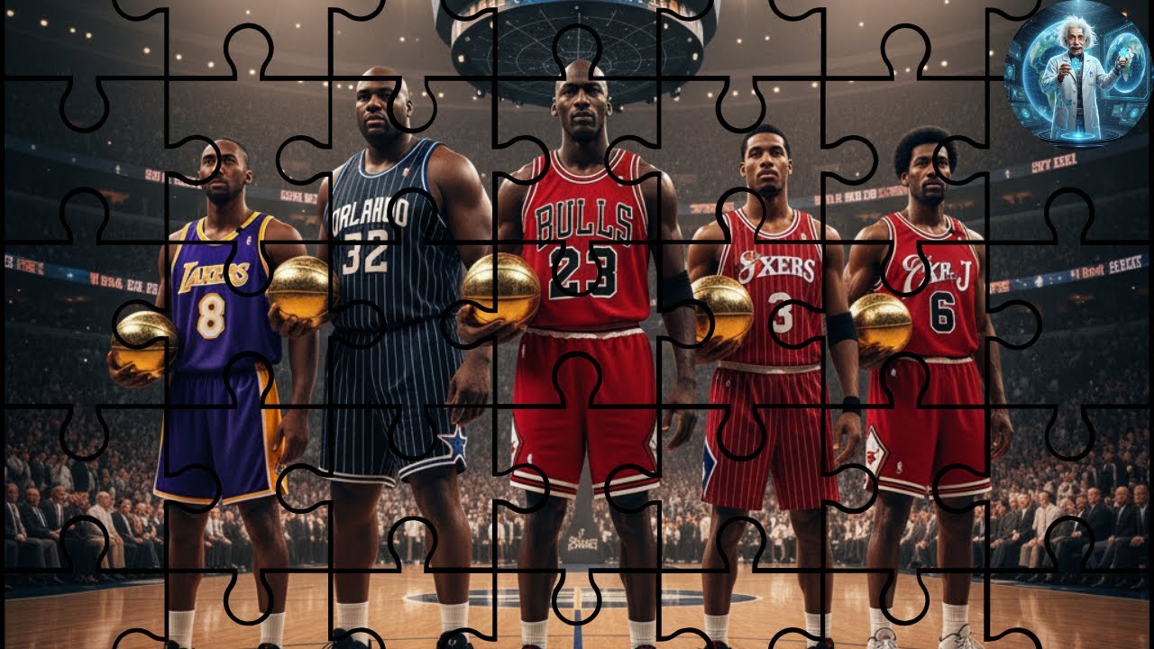 Turning the LEGENDS Into a Puzzle… The Most ICONIC Basketball Puzzle ...