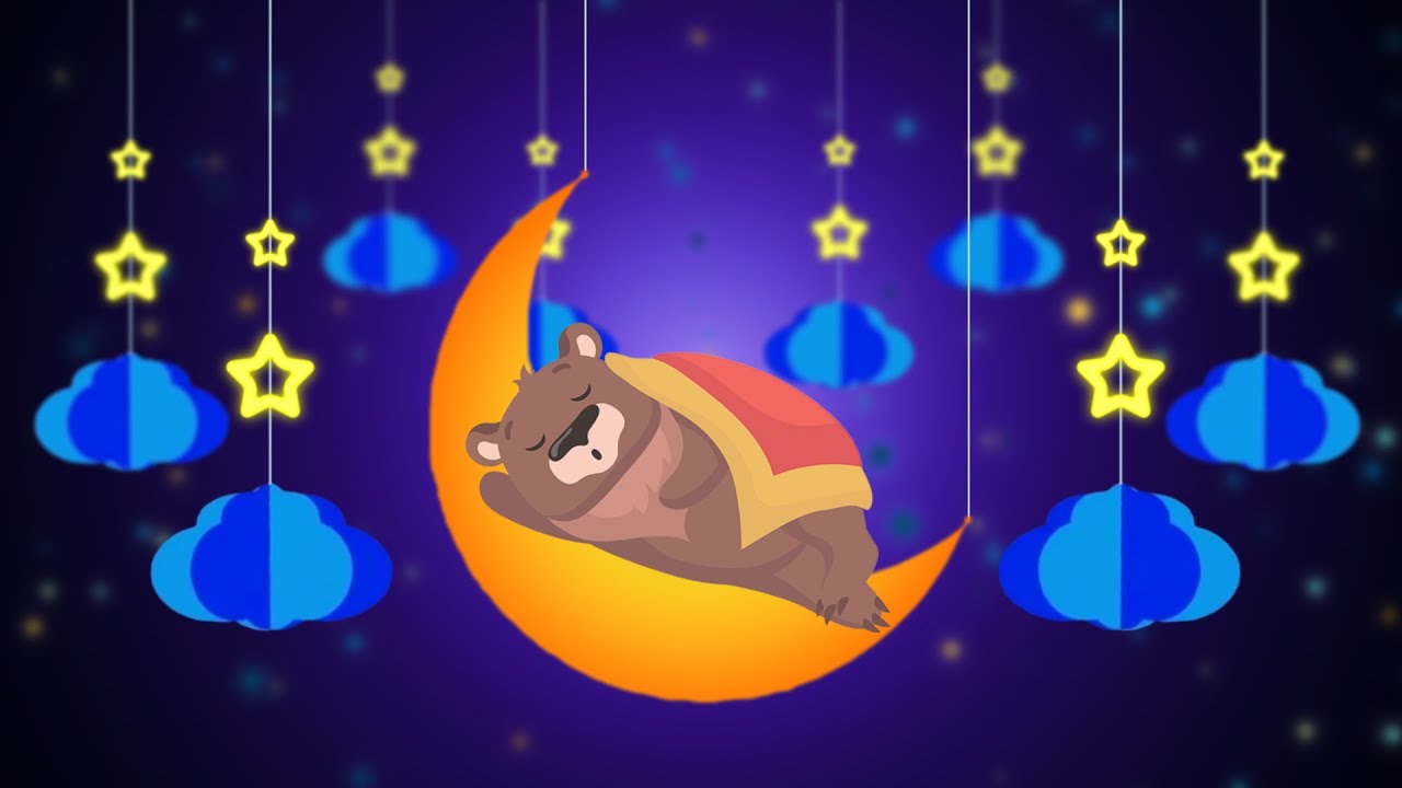 Relaxing Mozart for Babies | moon and stars | Calming Animation - YouTube