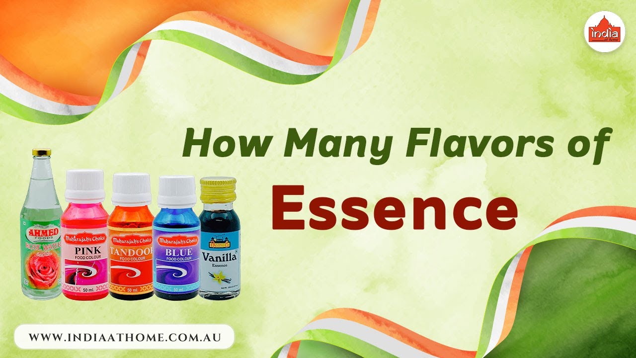 How many Flavors of Essence are There | India At Home - YouTube