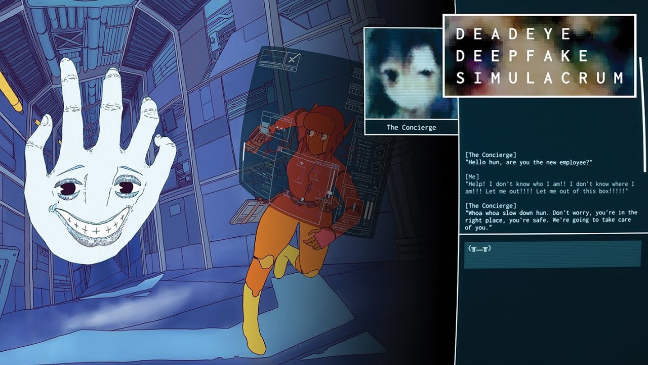 Deadeye Deepfake Simulacrum is Dystopian Procgen Chaos - YouTube