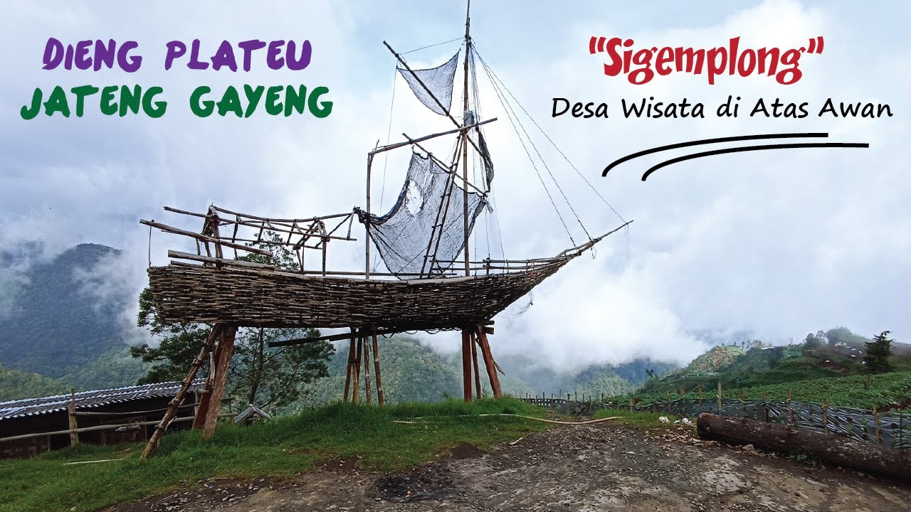 Desa Wisata Sigemplong, Dataran Tinggi Dieng, Desa di Atas Awan - YouTube