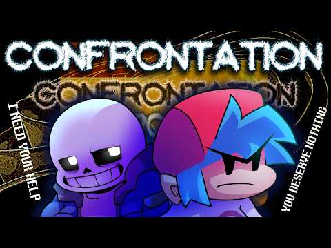 CONFRONTATION | FNF but SANS | Sliqriq