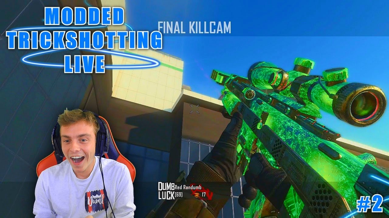 Red Randumb: Modded TrickShotting Live! | Episode 2 | Formula Hits A ...
