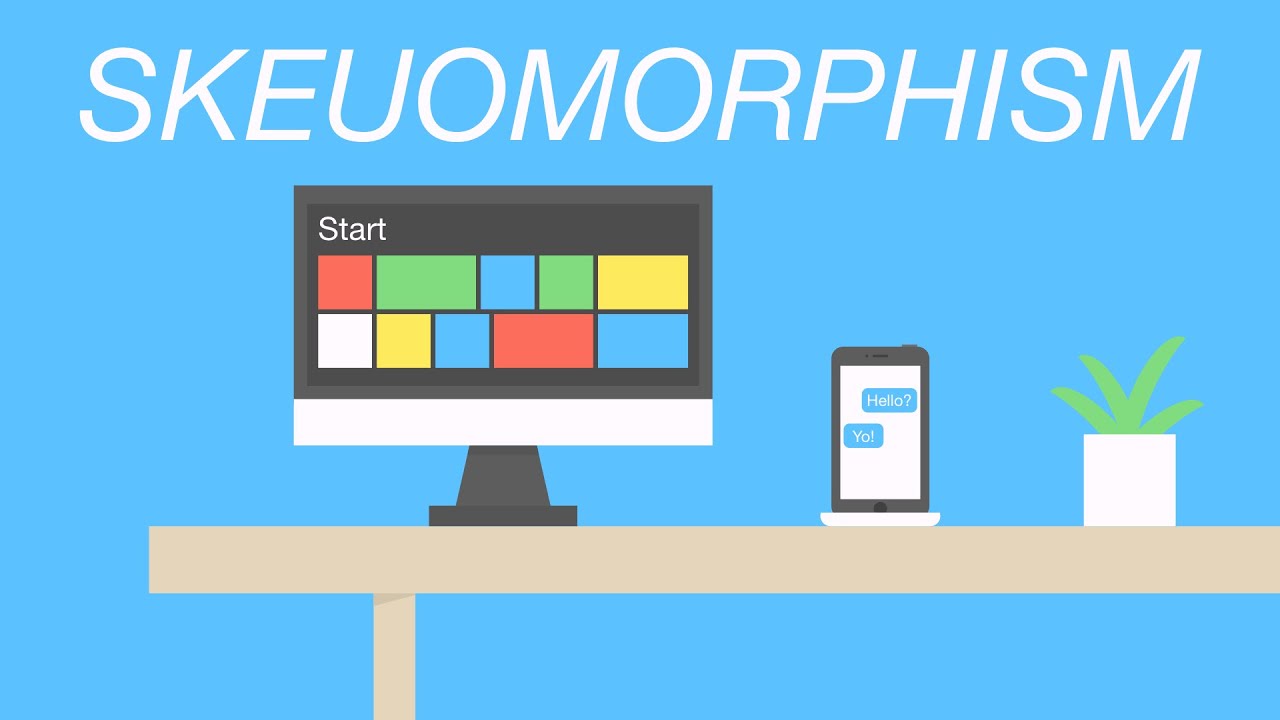 Skeuomorphism - Leather on your iPhone - YouTube