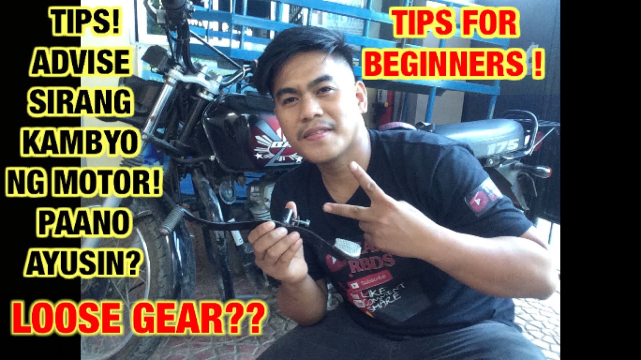 (DIY) TIPS! Paano Ayusin Ang Sirang Kambyo Ng Motor? TIPS AND ADVICE ...
