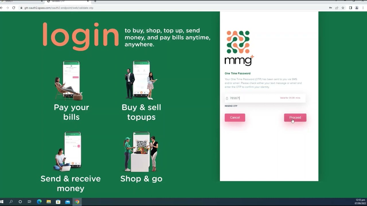 MMG Portal How to Pay - YouTube