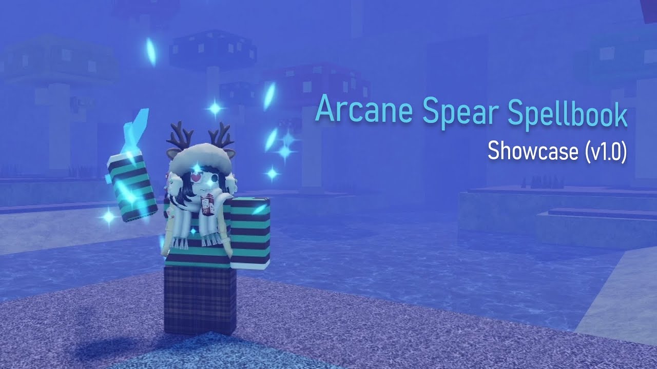 Wave Defense: OVERDRIVE! - Arcane Spear Spellbook Showcase (v1.0) - YouTube