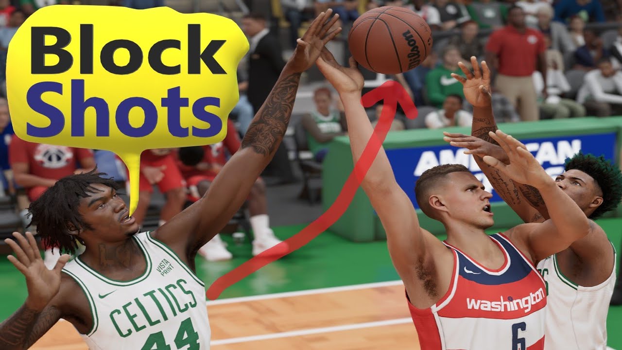 How do you block a shot on 2k23? - YouTube