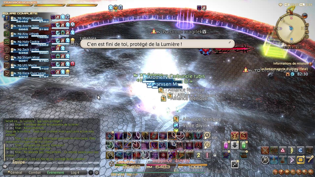 [FF14] Ultima Weapon Ultimate - Enrage - DRK POV - YouTube