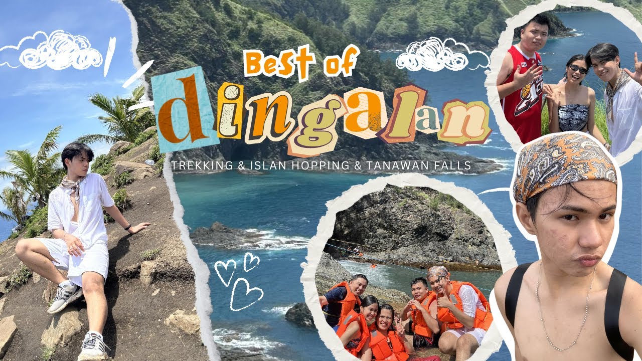 What we did at Dingalan, Aurora 📍 | trekking | island hopping | Tanawan ...