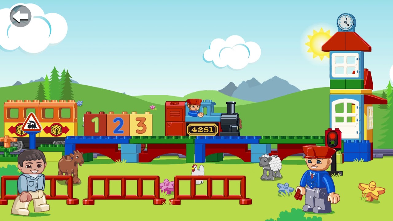 LEGO DUPLO Train - Gameplay Walkthrough (iOS, Android) part 1 - YouTube