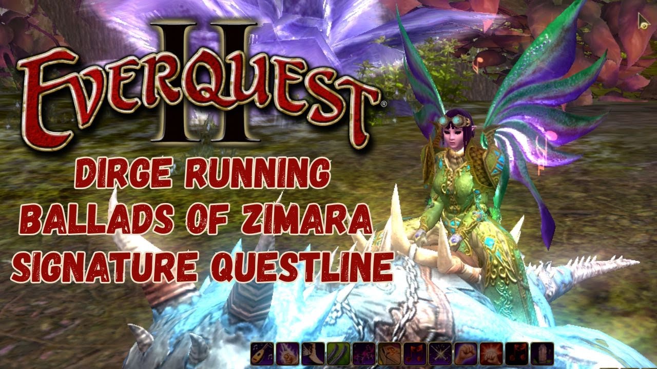 EverQuest II- Dirge Running Ballads of Zimara Signature Questline - YouTube