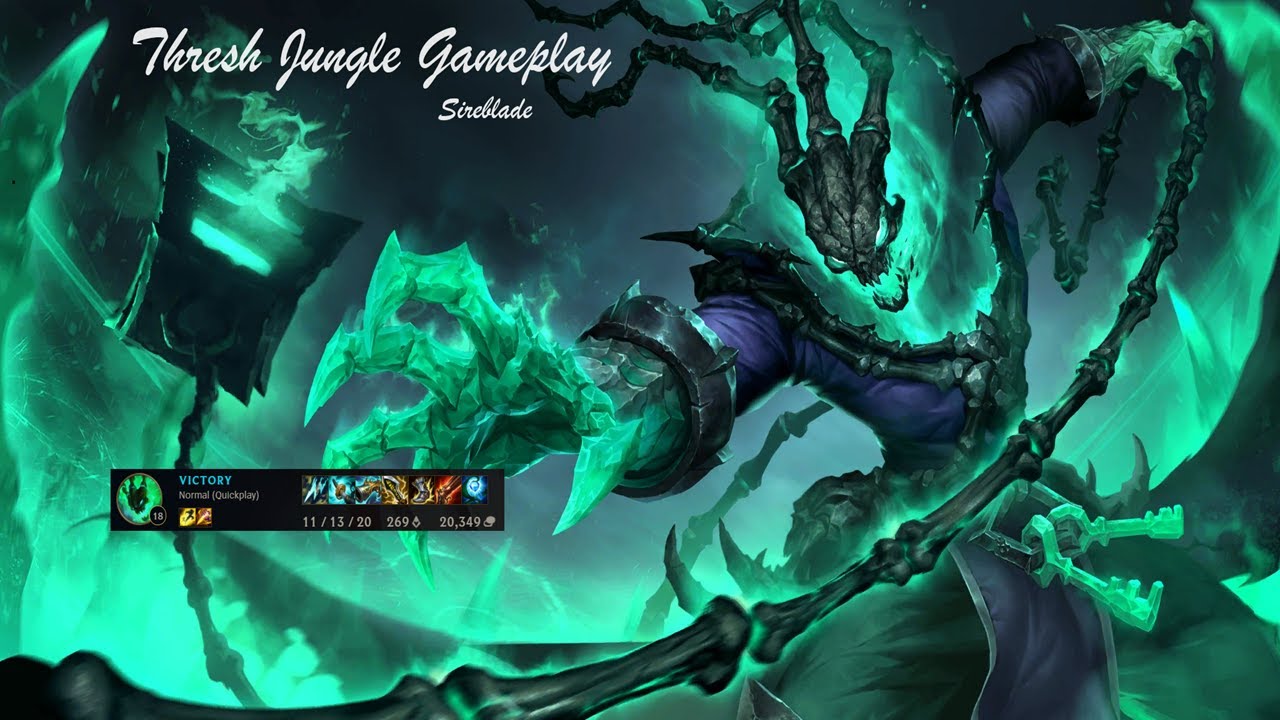 Best Thresh Jungle NA | Never before seen gameplay | [NoA] Team Building Experience - YouTube