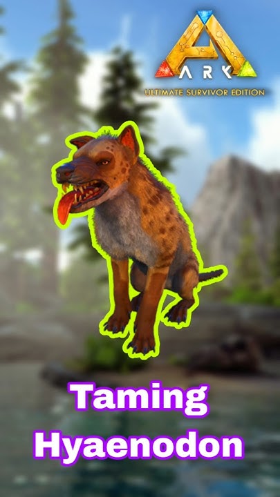 ARK UME Taming Hyaenodon #10 - YouTube
