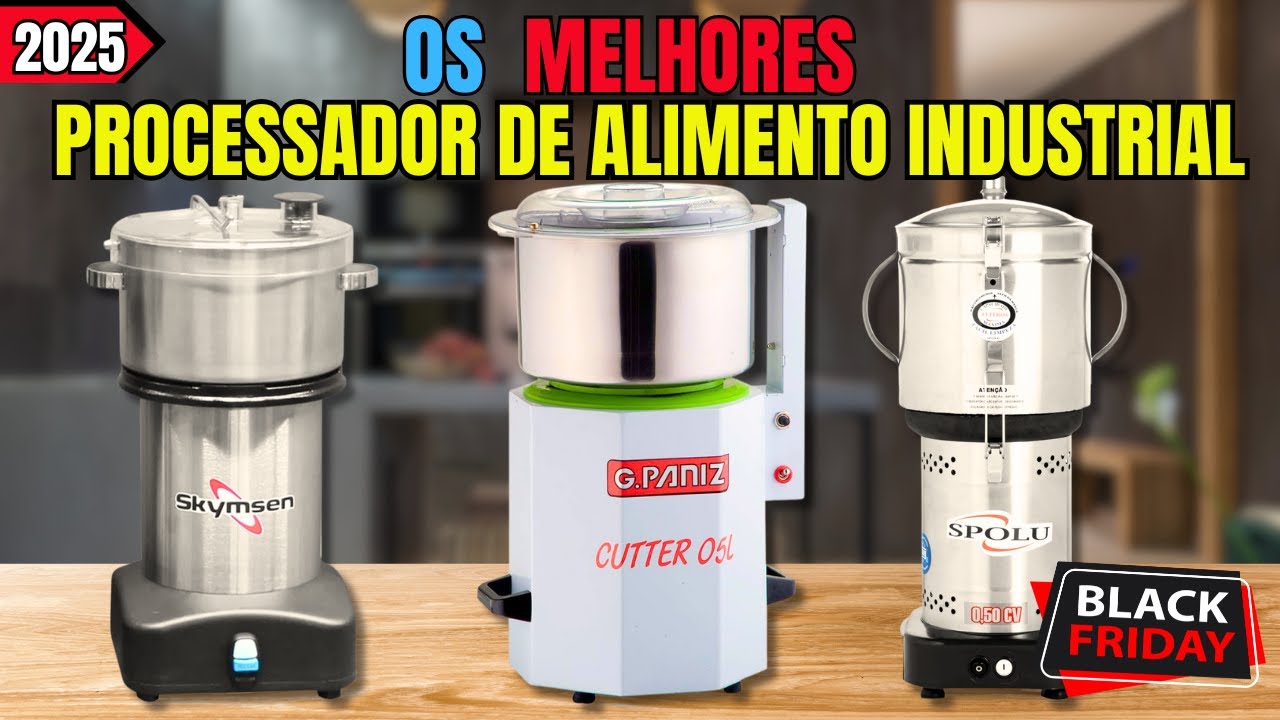 Qual Melhor Processador De Alimento Industrial I Processador De ...