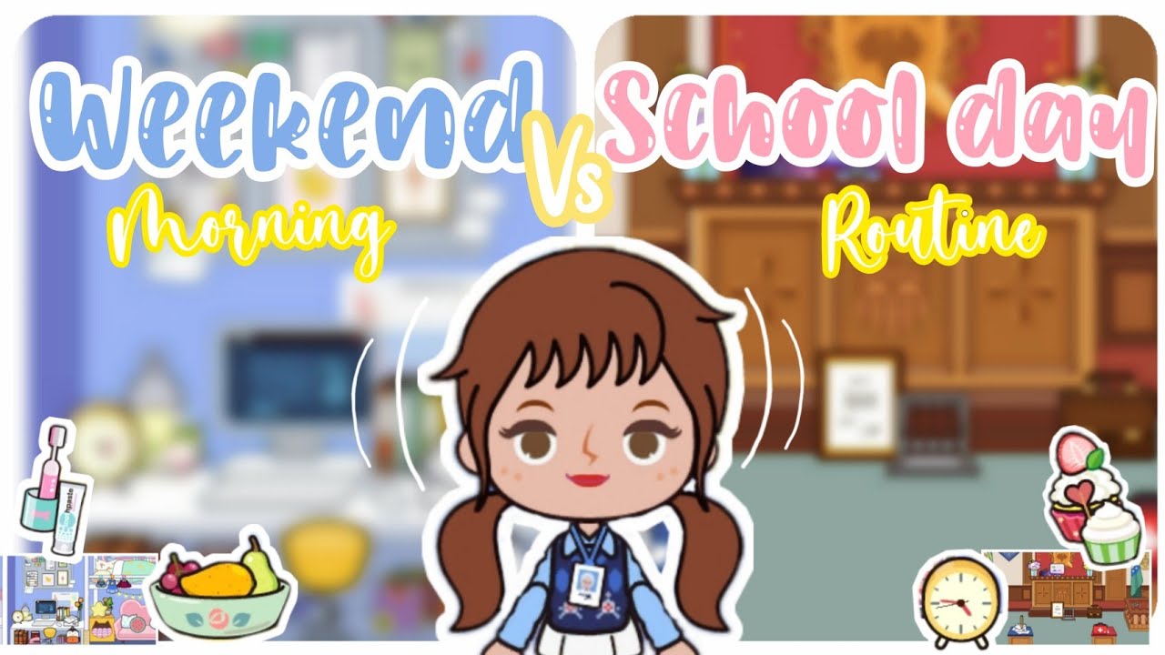 Miga World Student|Weekend & School Day| Morning Routine🌤 - YouTube
