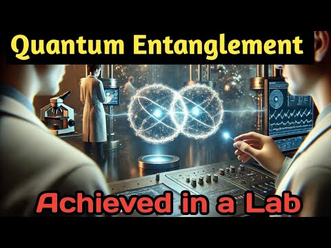 quantum entanglement in the laboratory | spooky action at a distance 👻 🤪 😳 - YouTube