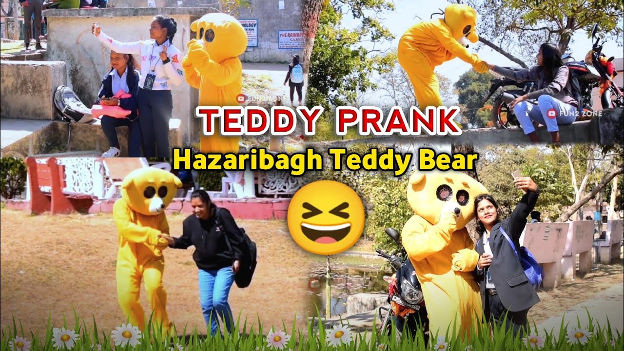 Teddy Bear Prank 😆 | Teddy Ko Hua Pyar ️ | Fun2 Zone | Hazaribagh Prank Video #teddyprankvideo ...