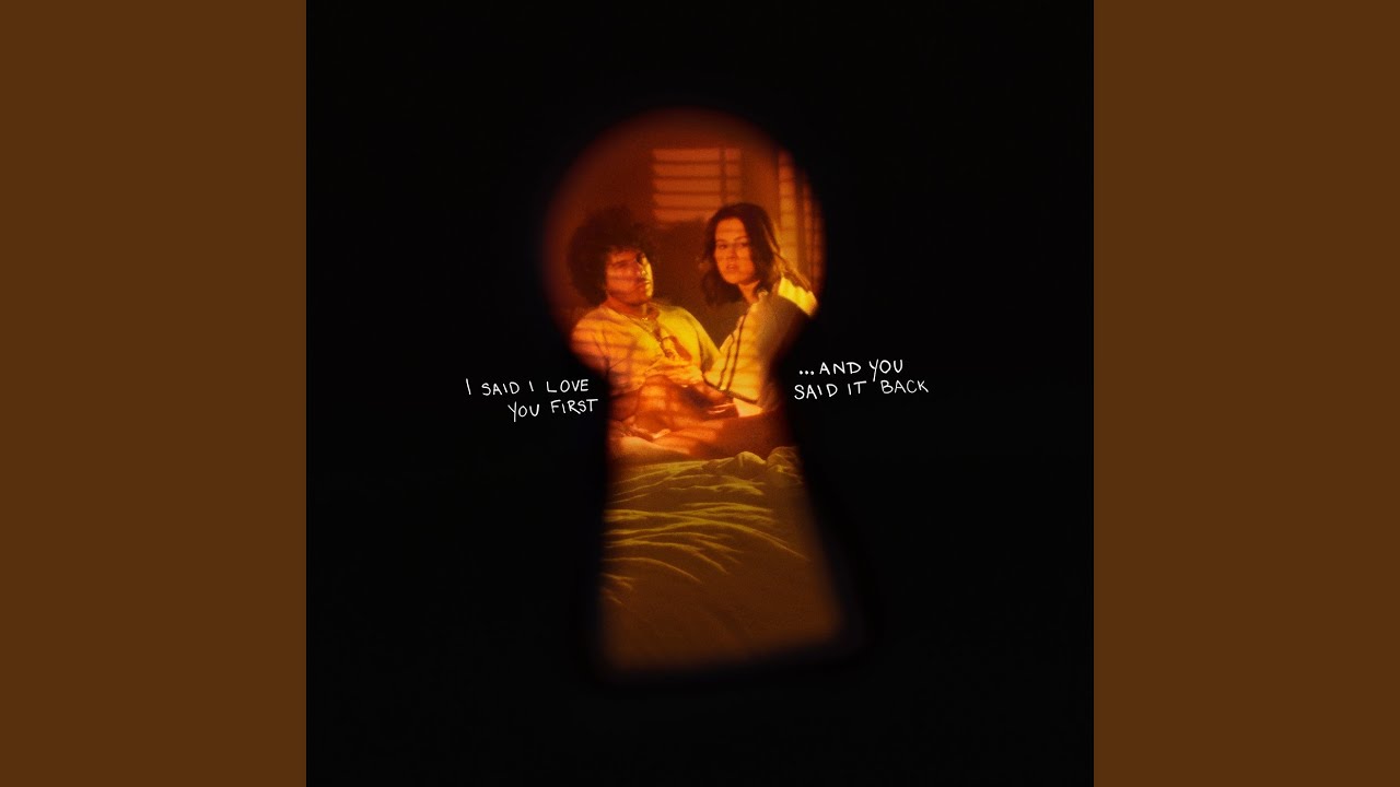I Said I Love You First - YouTube