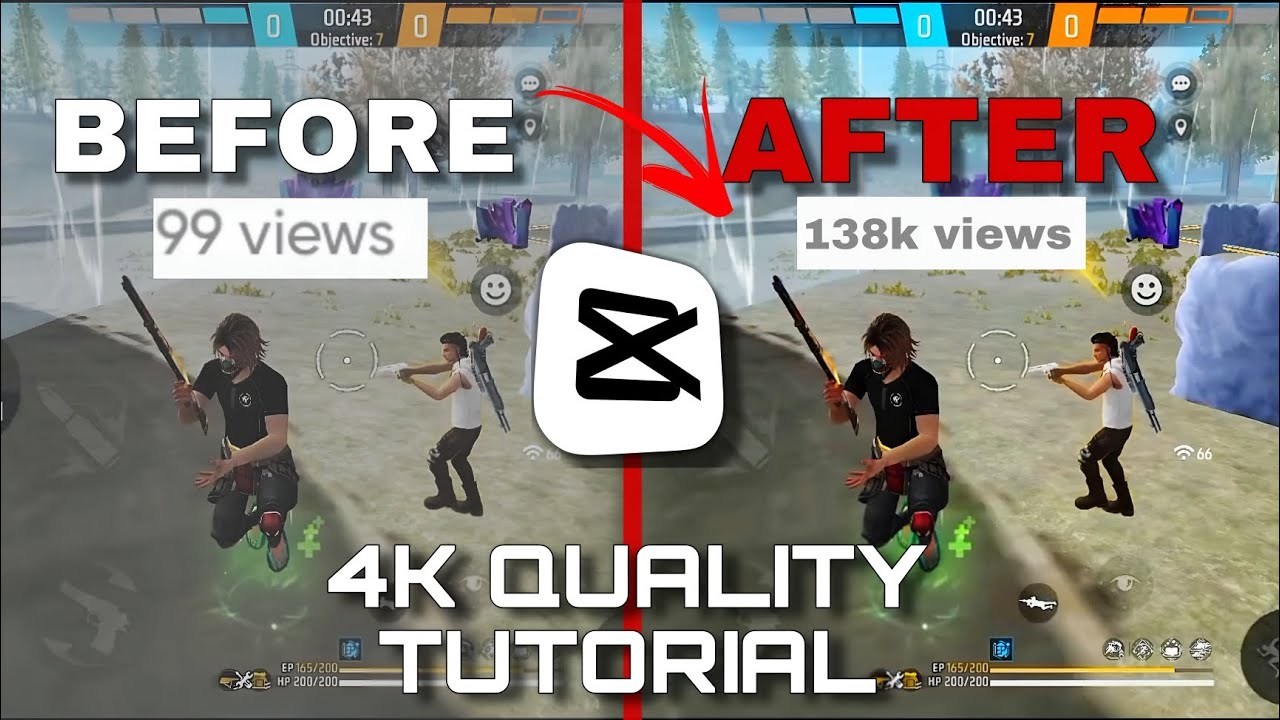 4K High Quality Tutorial For Android 🥵🔥 FreeFireMax - YouTube