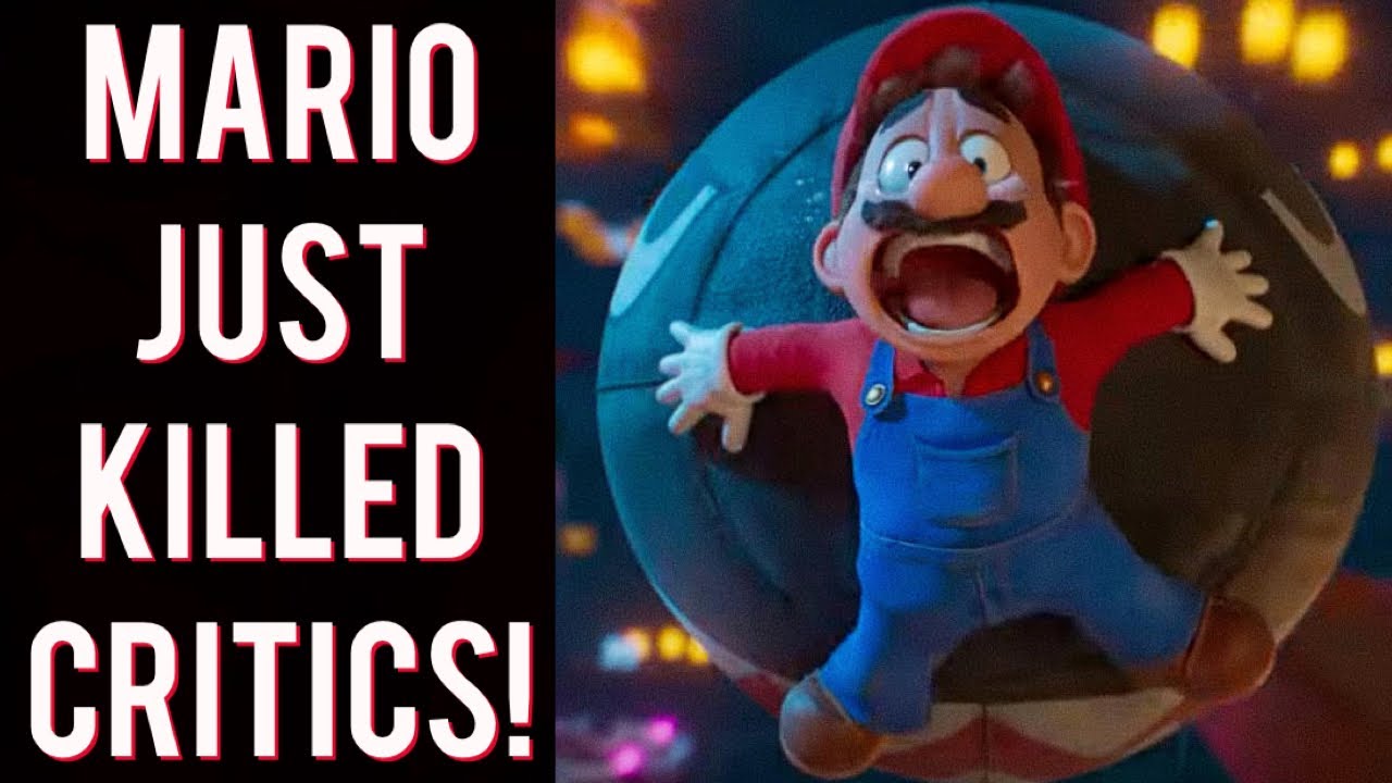 Illumination gives critics the FINGER! The Super Mario Bros Movie just ...
