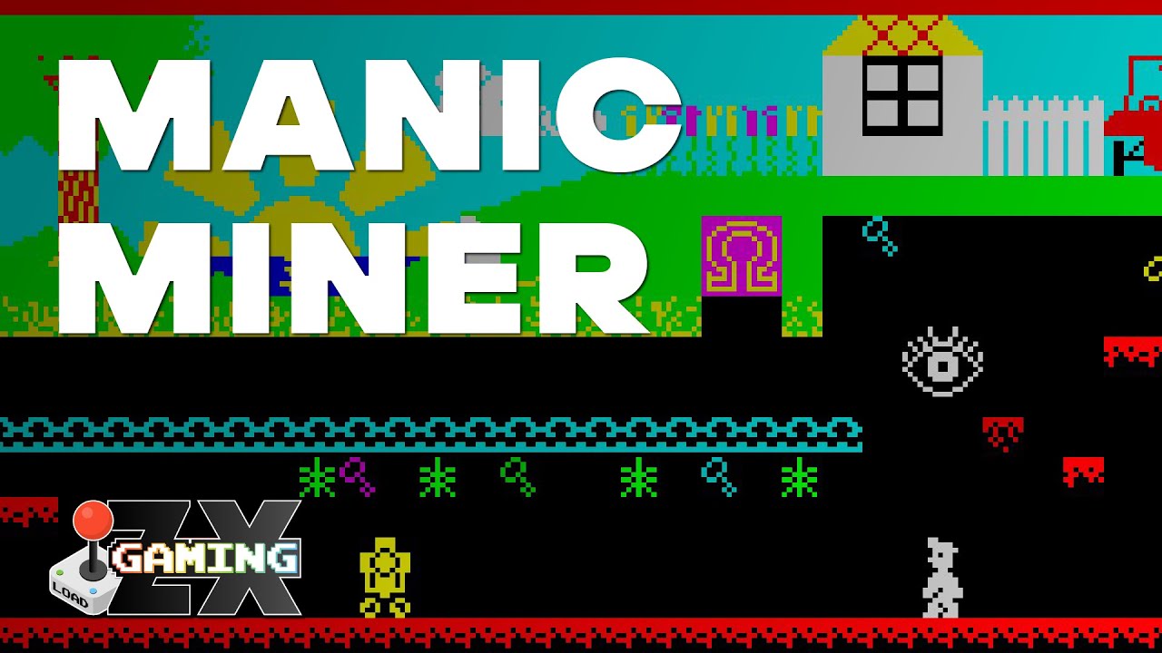 MANIC MINER, A LEGENDARY ZX SPECTRUM PLATFORMER | LOAD ZX Gaming - YouTube