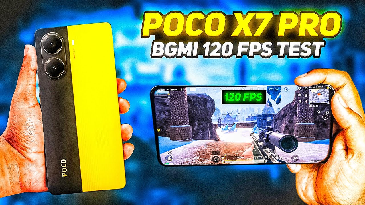 Poco x7 Pro 😍 Unboxing & Gaming Review Bgmi 120 Fps Test | Poco x7 Pro ...