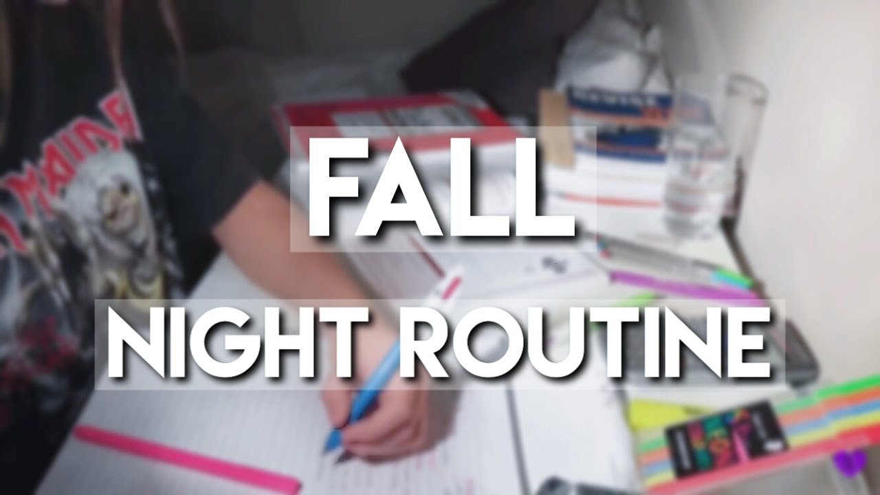 After-School Study Routine // Junior Cert & Leaving Cert // Anna ...