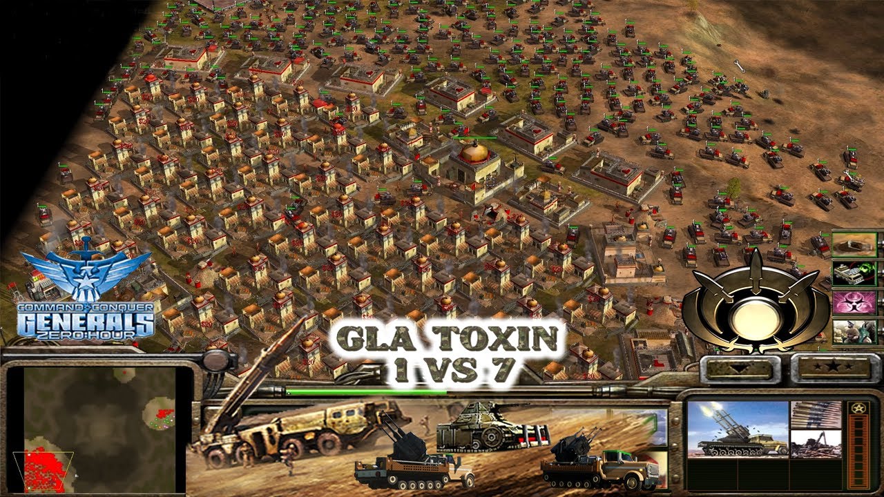 Gla Toxin General 50K GOLD $$$ - Command Conquer & Generals Zero Hour 1 ...
