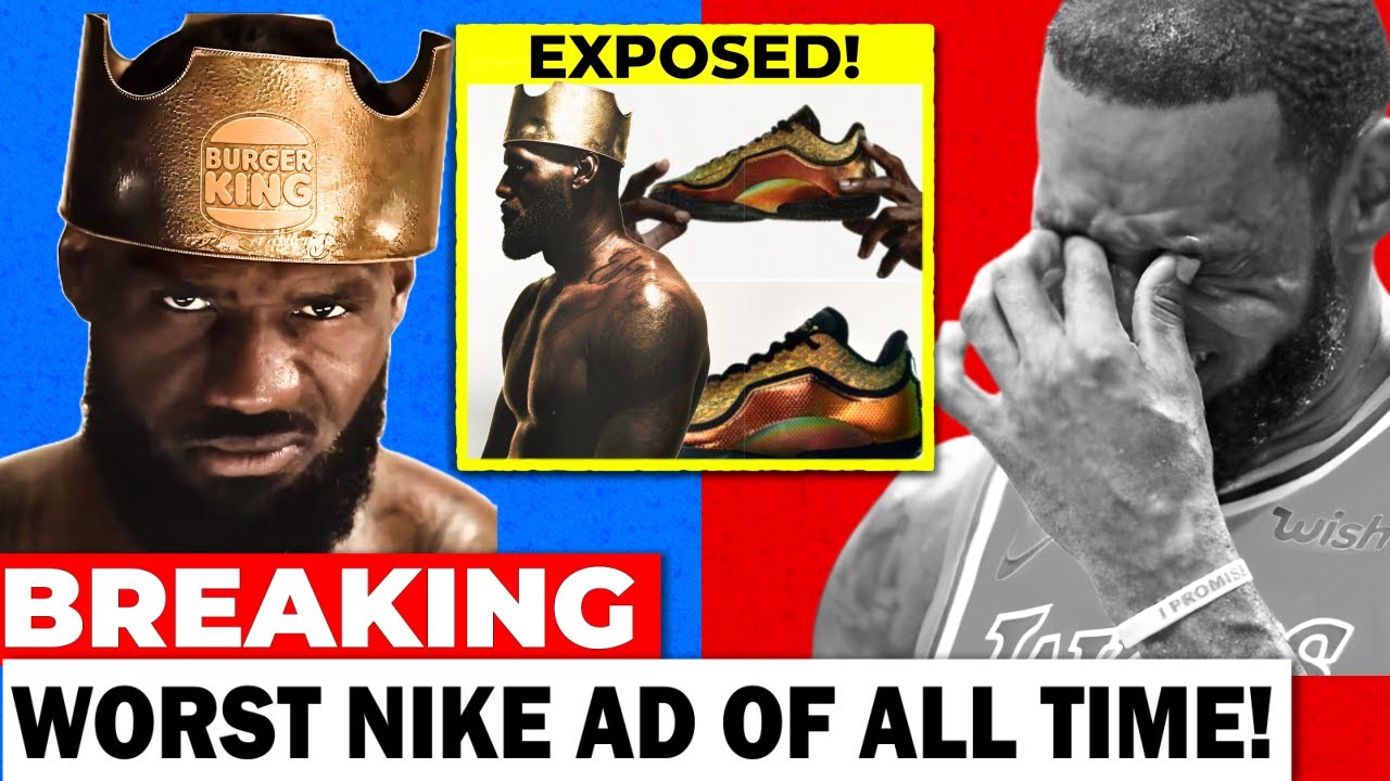 The Cringiest LeBron James Nike Ad Filled With LIES - YouTube